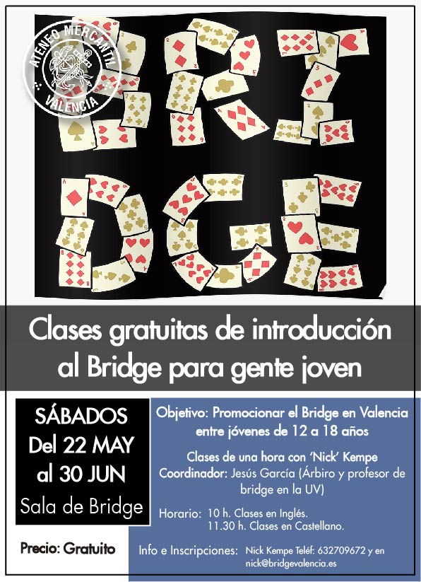 Bridge Valencia – Clubs, Classes and Contacts – A central resource for ...